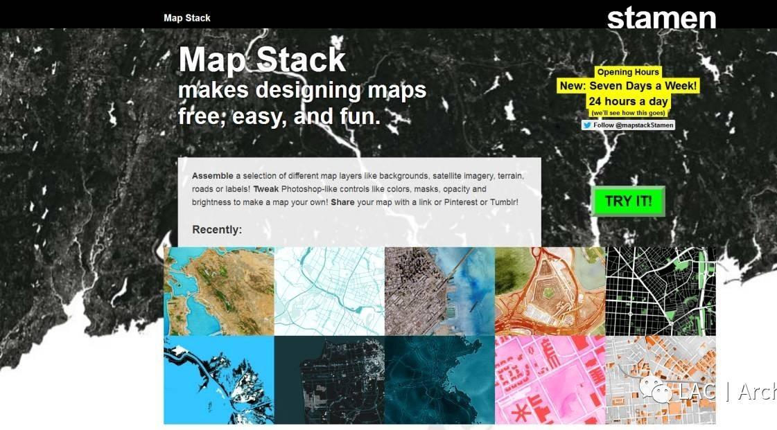 又一款地图制作神器 Map Stack - 建筑学院官方网站