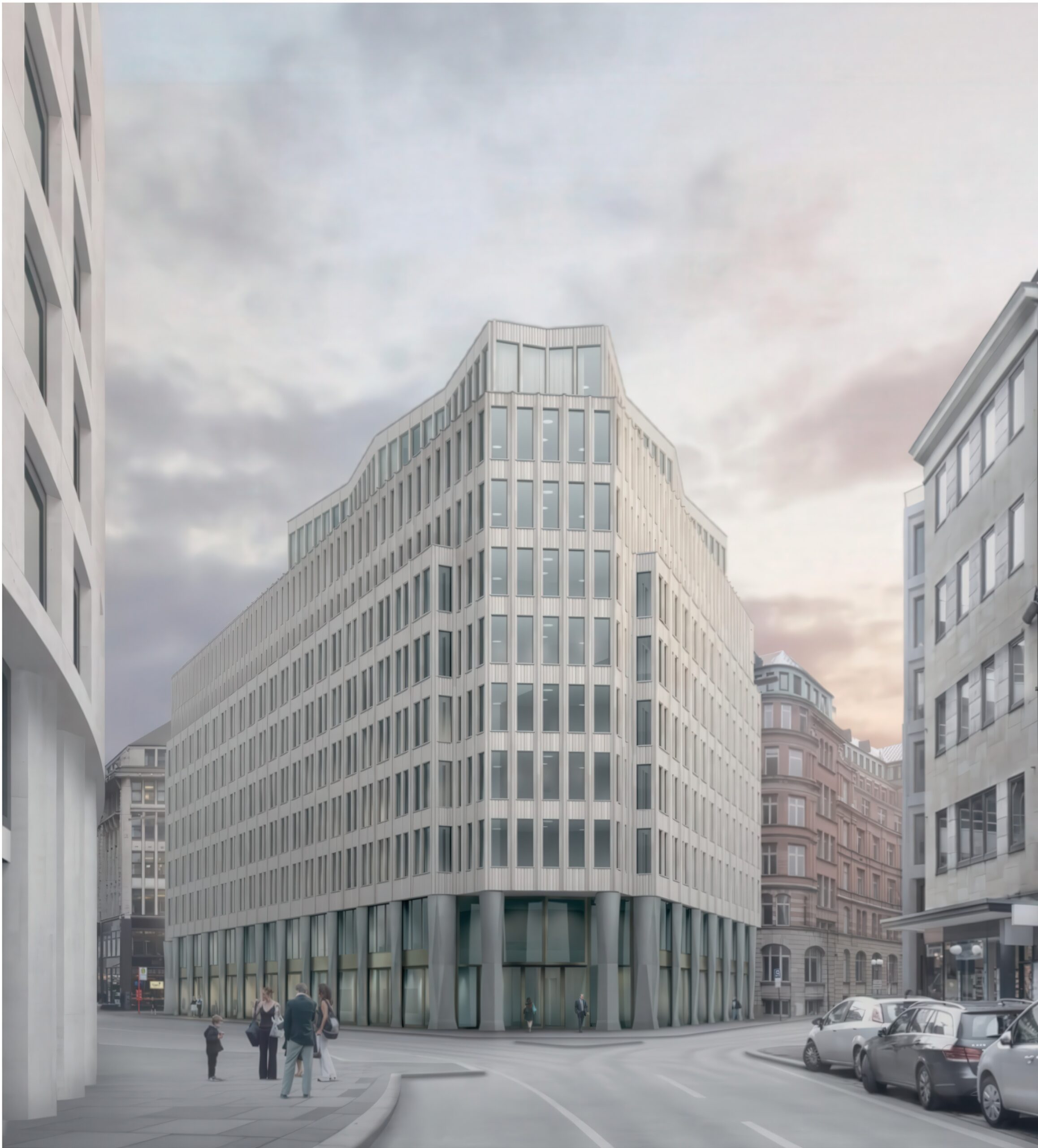 格罗斯贝尔大爆炸办公大楼 Grosser Burstah Office Building | 卡鲁索·圣约翰建筑事务所｜Caruso St ...