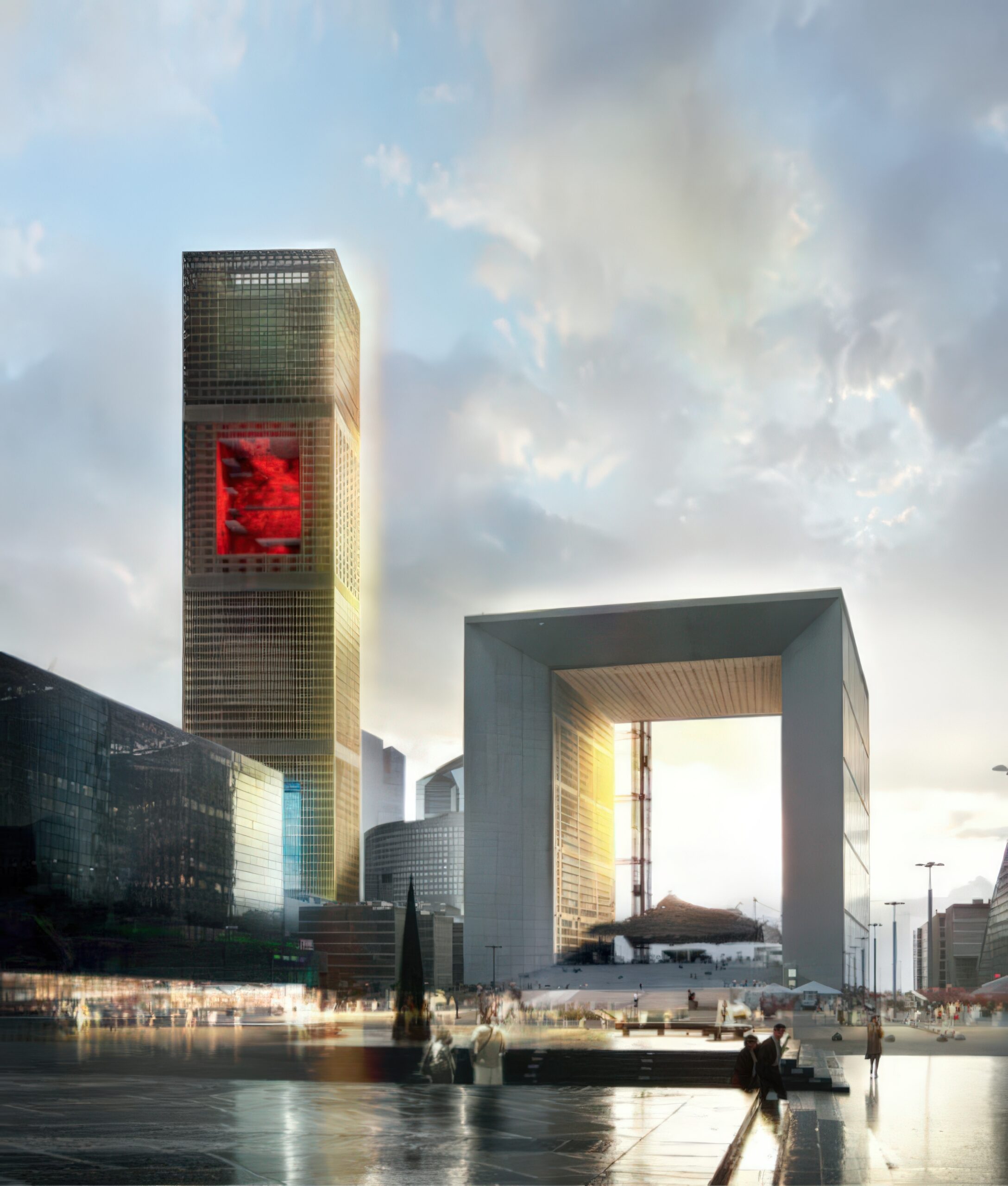 巴黎信号塔 Signal Tower, Paris | 让·努维尔建筑事务所｜Jean Nouvel - 建筑学院官方网站