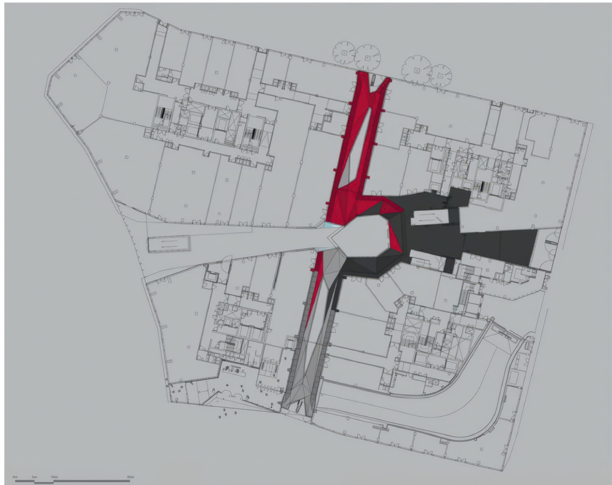 伦敦新金融城 One New Change, London | 让·努维尔建筑事务所｜Jean Nouvel - 建筑学院官方网站