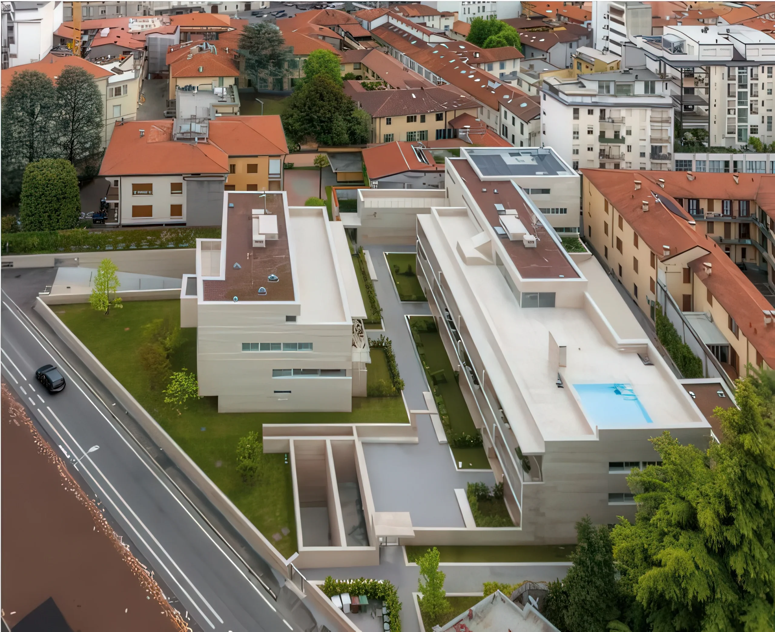 加拉尔特住宅小区 / Residential Complex in Gallarate | 阿尔瓦罗·西扎｜Álvaro Siza - 建筑 ...