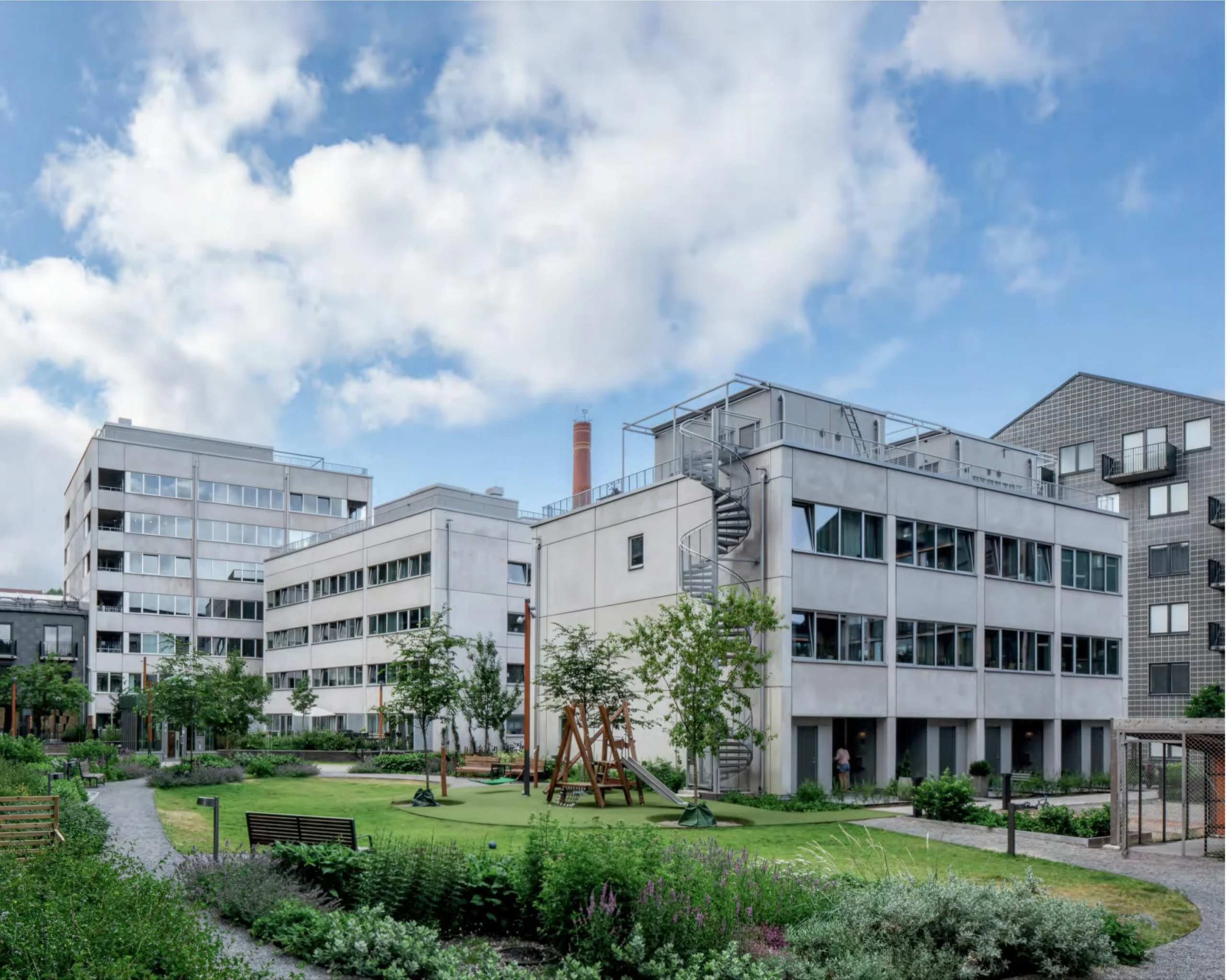 单元式住宅小区 / Unité Housing Blocks | Arrhov Frick - 建筑学院官方网站