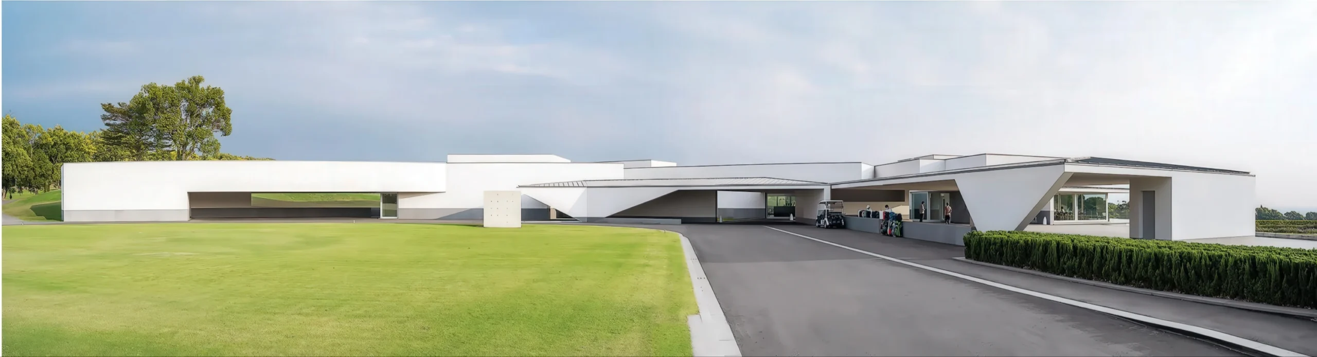 Taifong Golf Club 接待馆群 / Taifong Golf Club Reception Pavilions | 阿尔瓦罗·西 ...